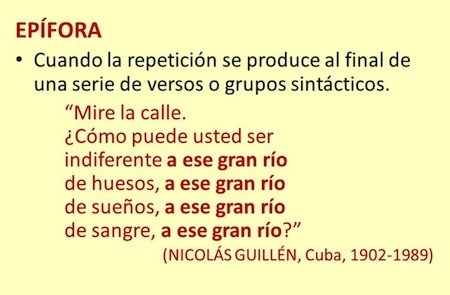 10 ejemplos de epífora y definición - Yavendrás
